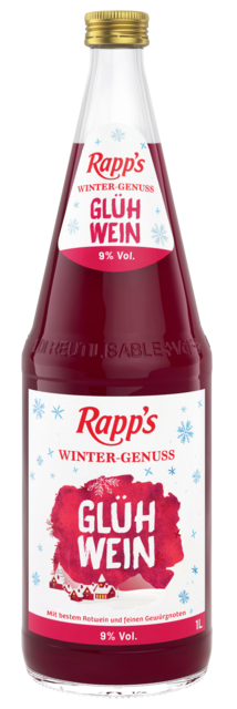 Rapps Glühwein 6 x 1,0 l (Glas) | 193