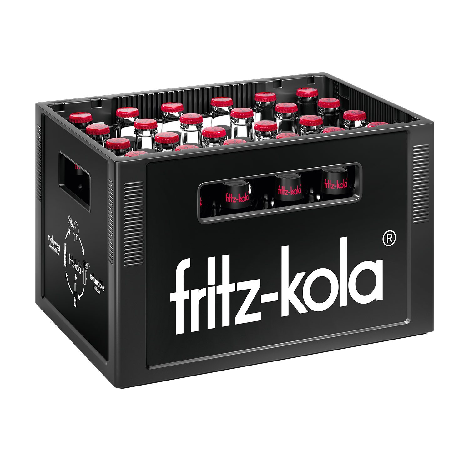 Fritz Kola Superzero 24 x 0,33 l (Glas) | 774