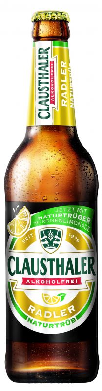 Clausthaler Radler alkoholfrei 20 x 0,5 l (Glas) | 389